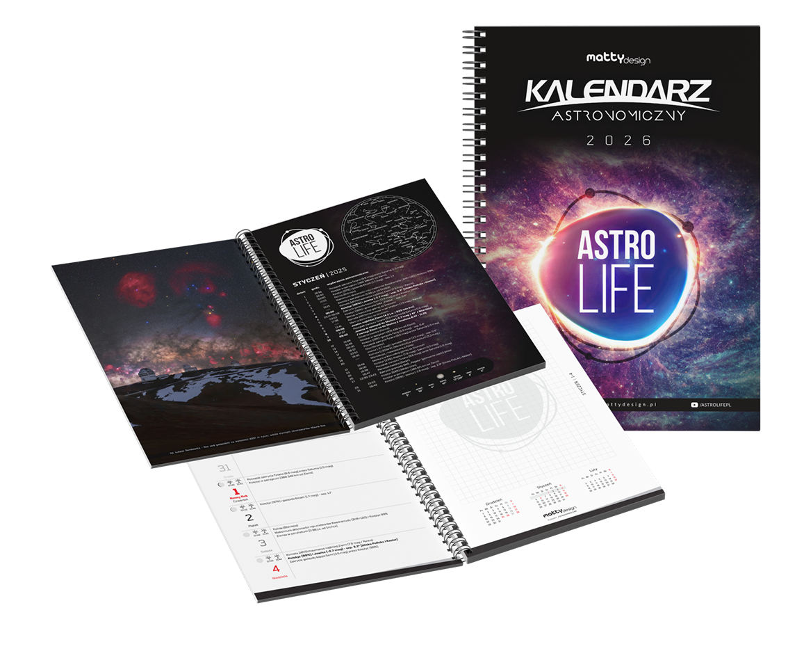 Kalendarz Astronomiczny 2026 - AstroLife | mattydesign