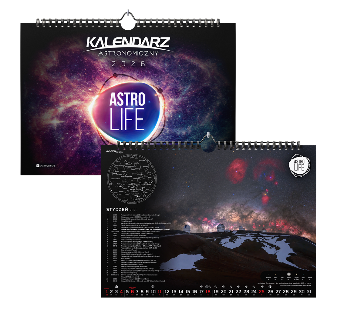 Kalendarz Astronomiczny 2026 - AstroLife | mattydesign